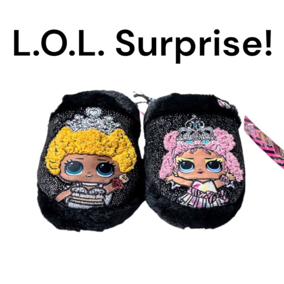 L.O.L. Surprise! | Shoes | Nwt Lol Surprise Little Big Girls Black Pink ...